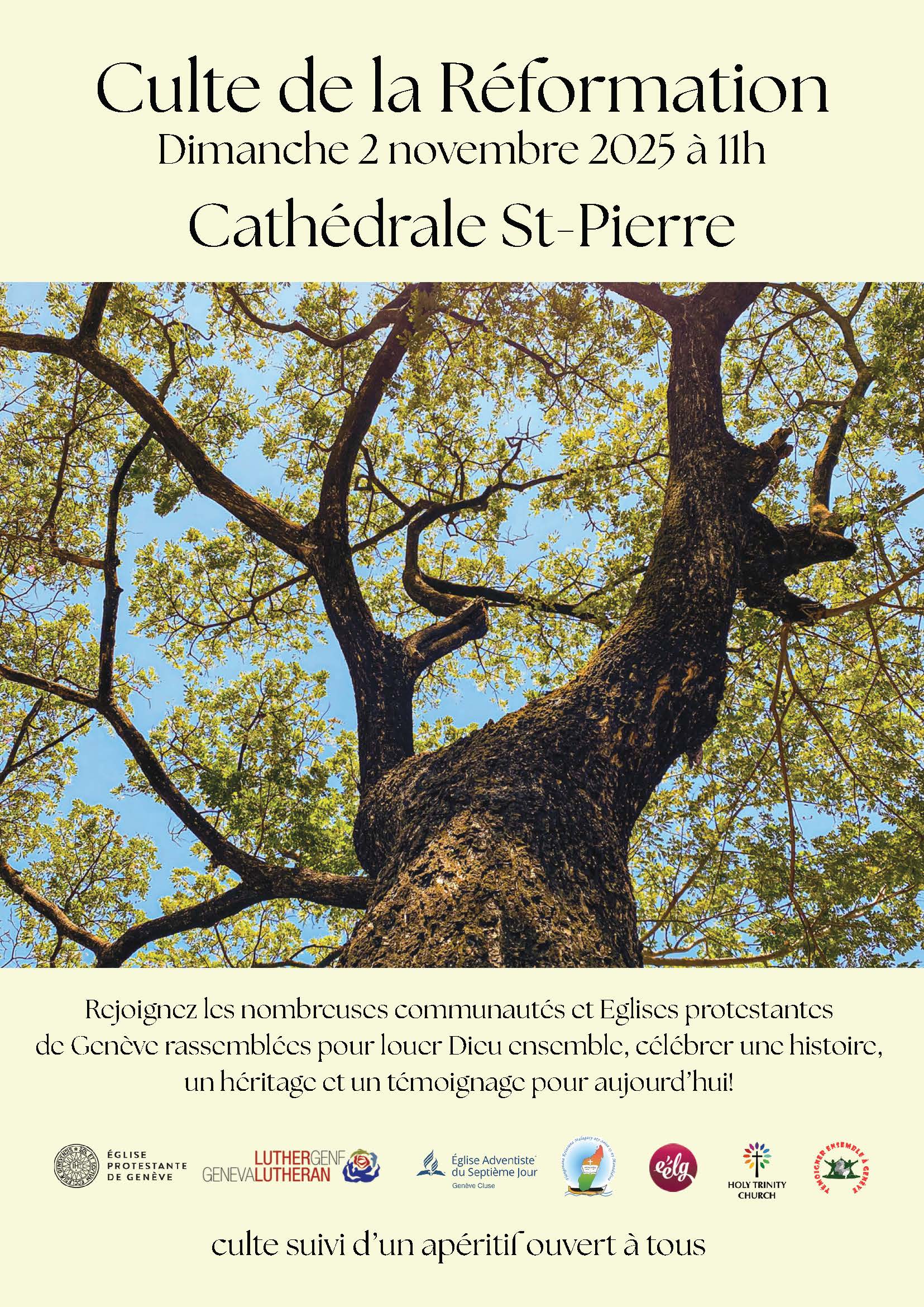 Culte de la Réformation 2025 à la cathédrale Saint-Pierre - Eglise ...